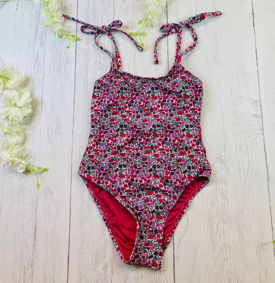 Flower Print 1pc – Zoe Queen Swim